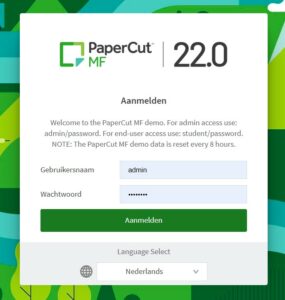 Follow-me printen met Papercut print management software